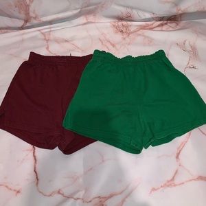 Soffe | Bottoms | 7 Pair Of Soffe Girl Cheer Shorts | Poshmark